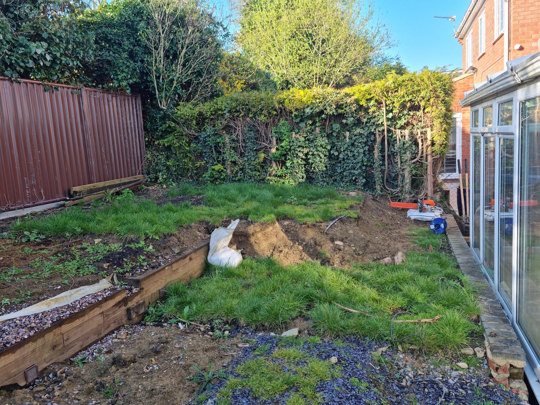 Garden makeover, recently completed in Towcester | Baker Landscaping