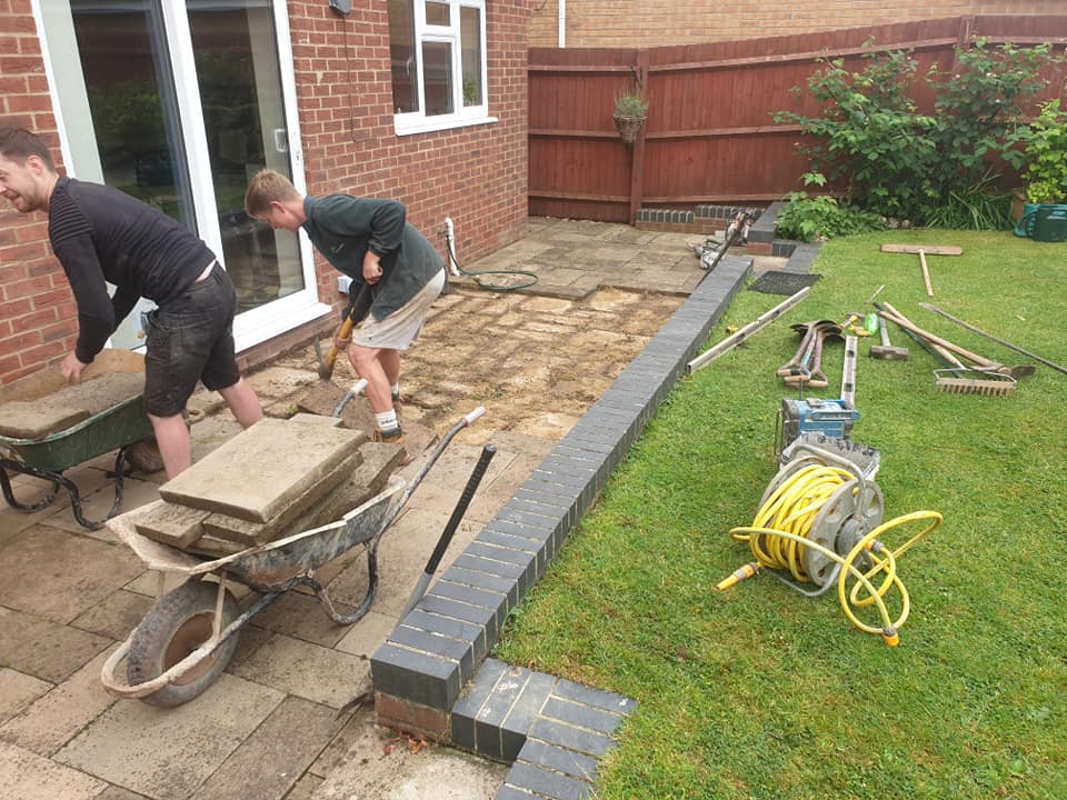 Landscaping job just finished in Bicester! Before and after pictures ...